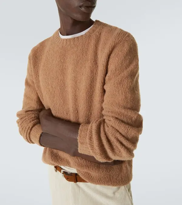 Thom Sweeney Wool-blend Sweater