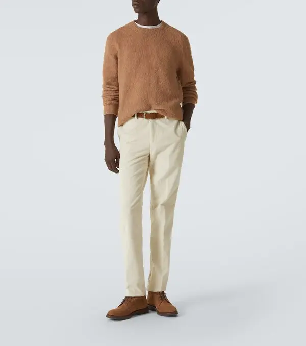 Thom Sweeney Wool-blend Sweater