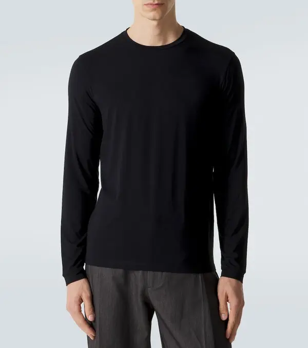 Giorgio Armani Jersey T-shirt - Black