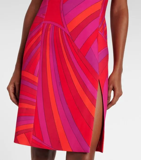 Emilio Pucci Iride Cady Mini Dress