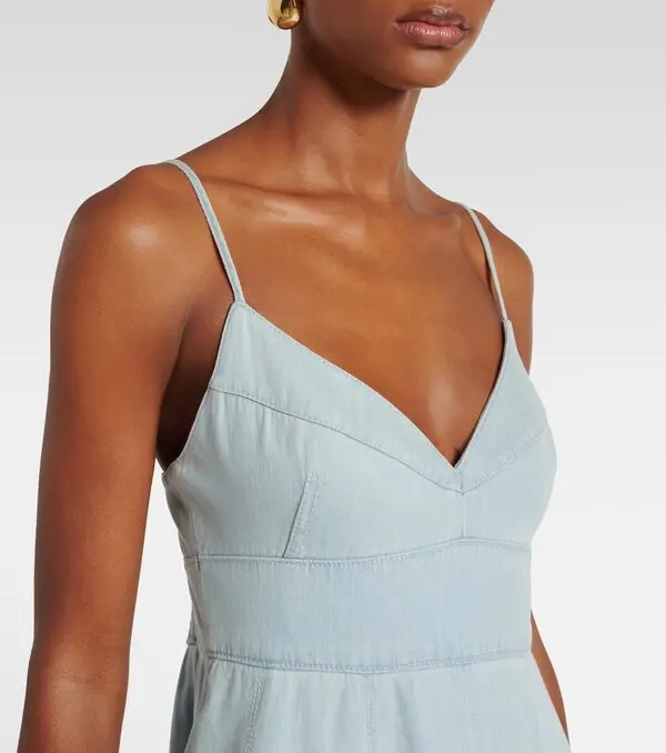 Zimmermann Acacia Denim Midi Dress