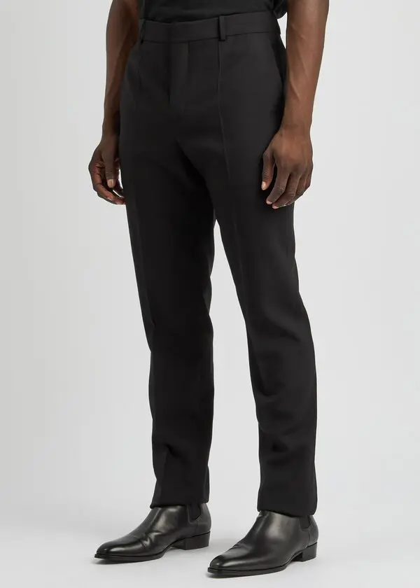 Saint Laurent Straight-leg Wool Trousers