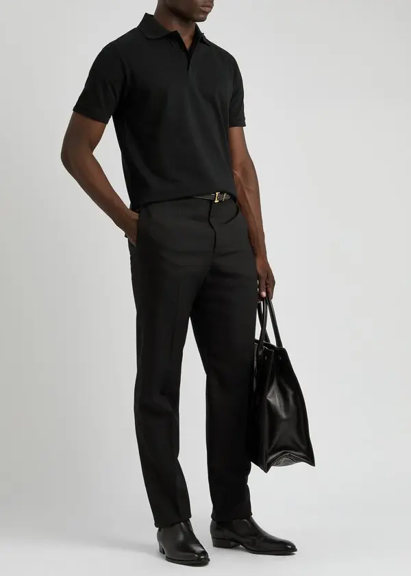 Saint Laurent Straight-leg Wool Trousers