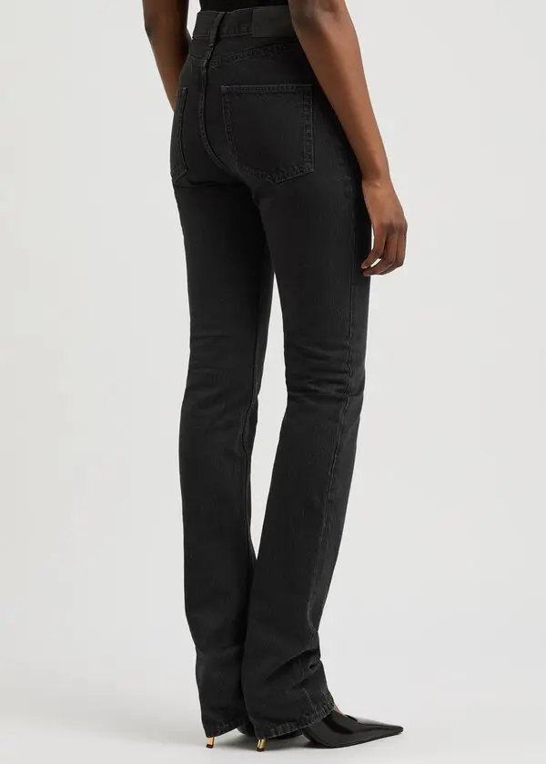 Saint Laurent 90s Slim-leg Jeans - Black