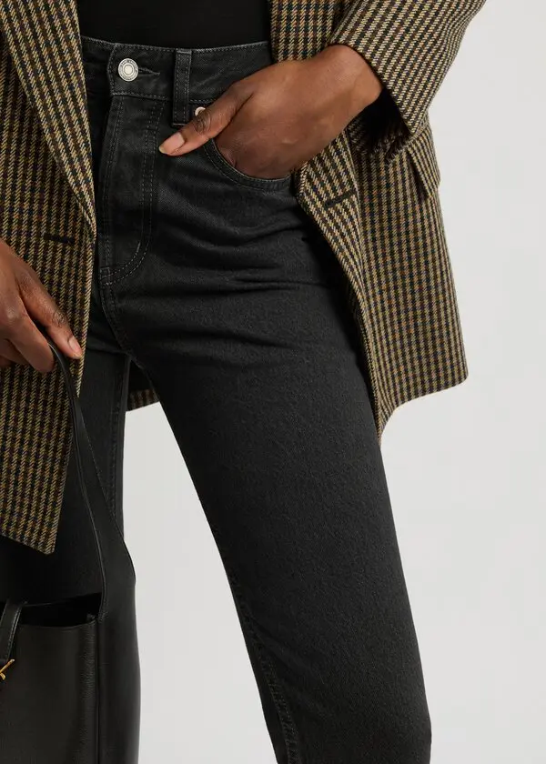 Saint Laurent 90s Slim-leg Jeans - Black