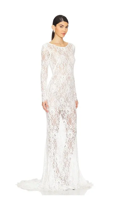 BRONX BANCO Colette Lace Gown