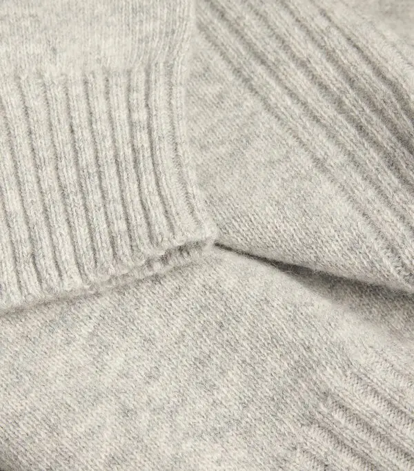 Barbour Lambswool Quarter Zip Sweater