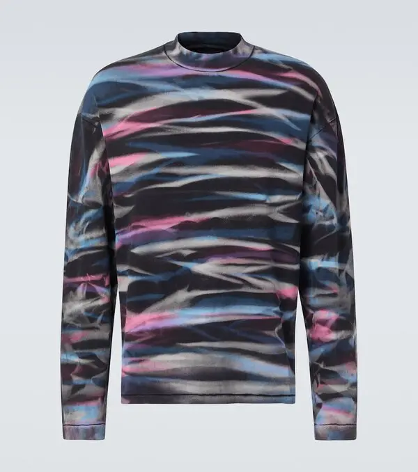 ERL Tie-dye Cotton Jersey T-shirt - Multicoloured