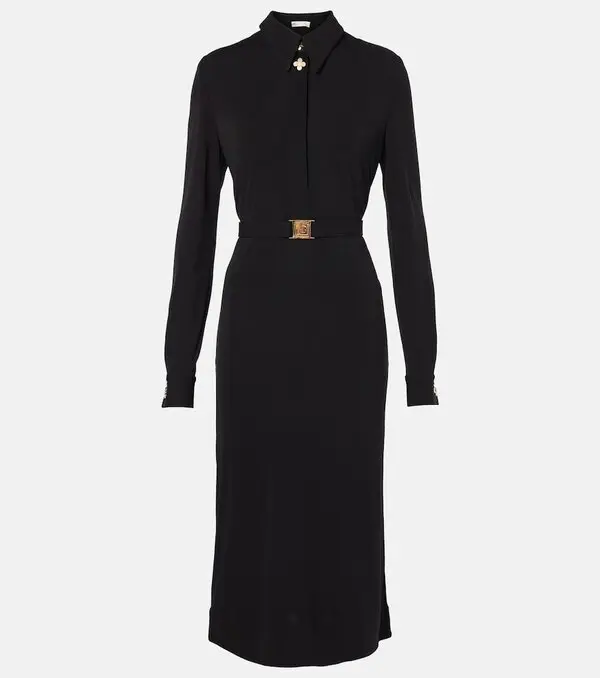 Tory Burch Belted Jersey Shirtdress