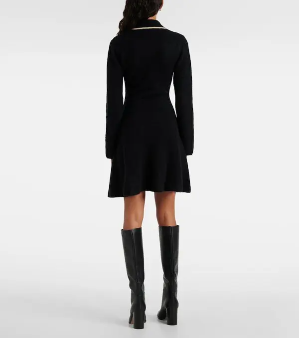 Staud Dujour Knit Mini Dress