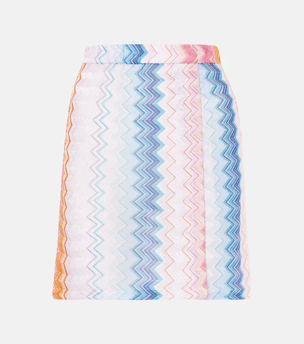 Missoni Zigzag Print Mini Skirt - Multicoloured