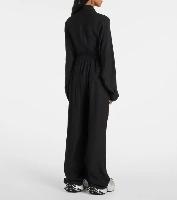 Balenciaga Silk Pajama Pants