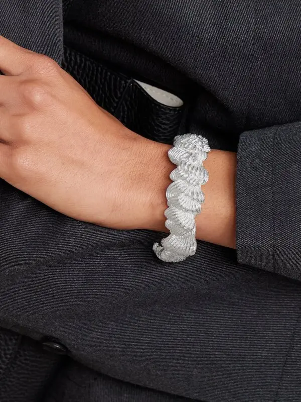 Completedworks Plated Sculptural Cuff