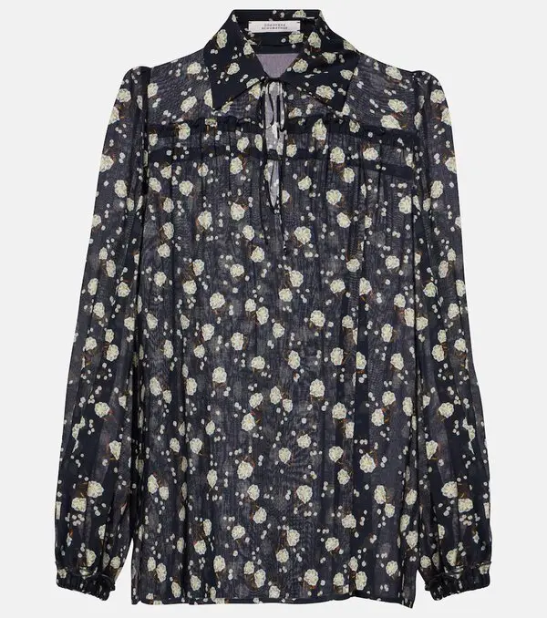 Dorothee Schumacher Floral Print Blouse - Blue