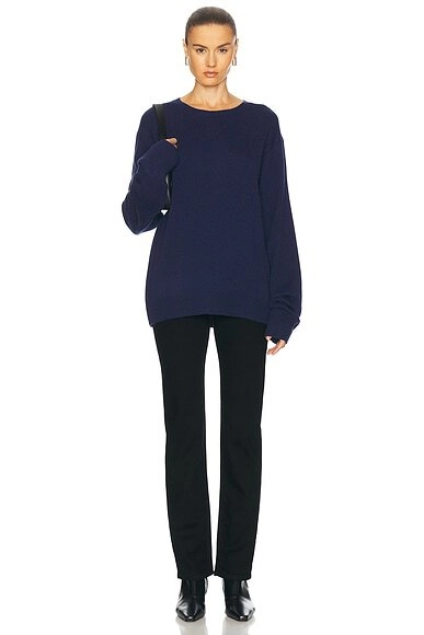 Eterne James Cashmere Sweater - Navy
