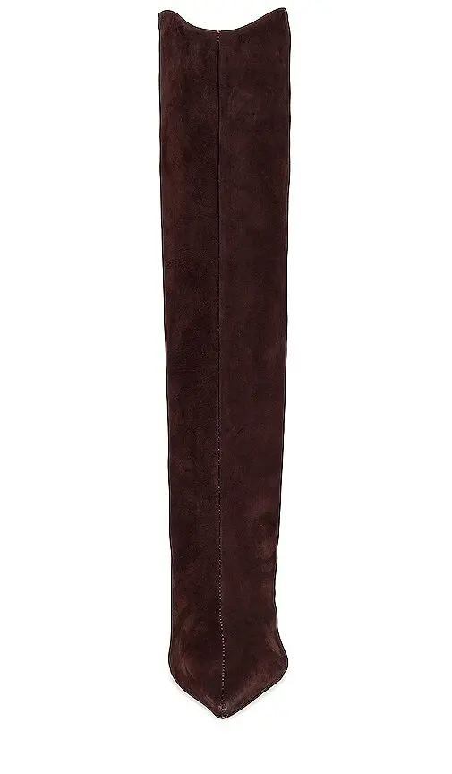 Schutz Maryana Sculpt Boot - Chocolate