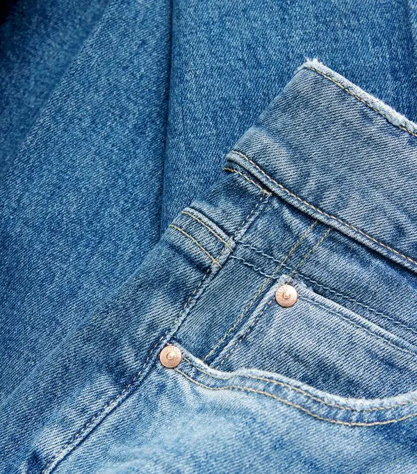 Paige Sasha Wide Leg Jeans - Blue