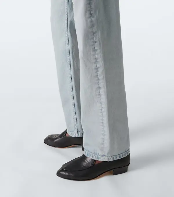 THE ROW Burt Straight Leg Jeans