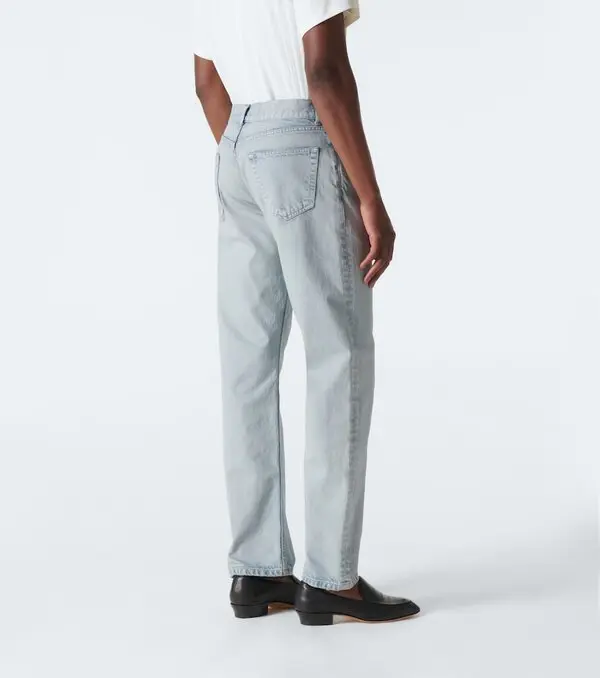 THE ROW Burt Straight Leg Jeans