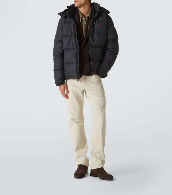 Polo Ralph Lauren Padded Down Jacket - Black