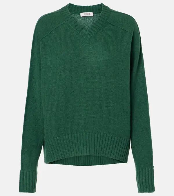 Dorothee Schumacher V-neck Wool & Cashmere Sweater