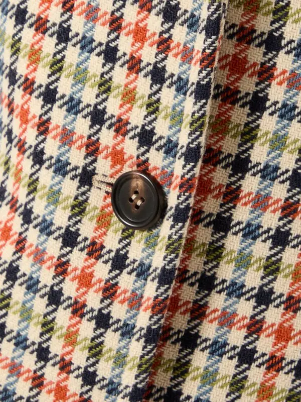 Chloé Checked Wool-blend Blazer