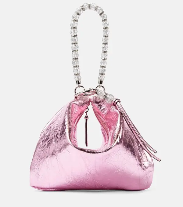 JIMMY CHOO Callie Small Clutch - Pink