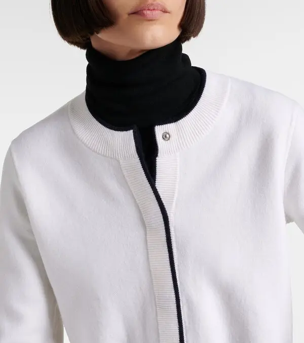 Vince Wool And Cotton-blend Cardigan