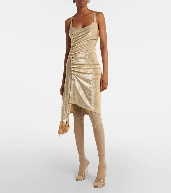 Rabanne Embellished Tights