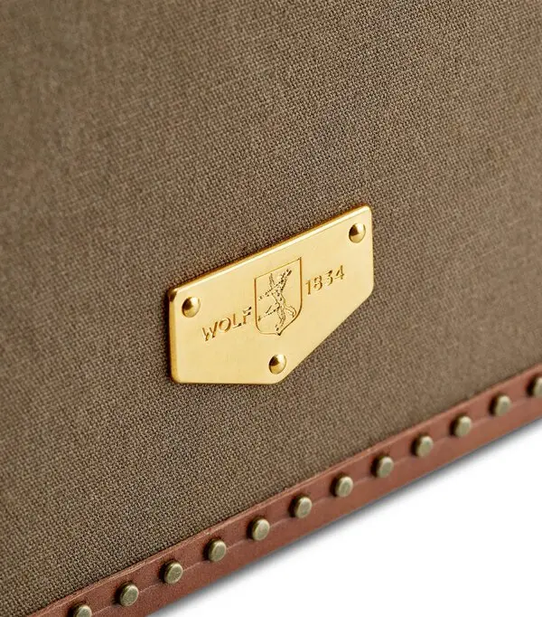 Wolf Vegan Leather Ida Trunk Jewellery Box