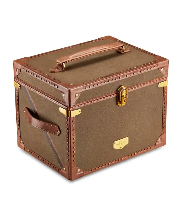 Wolf Vegan Leather Ida Trunk Jewellery Box