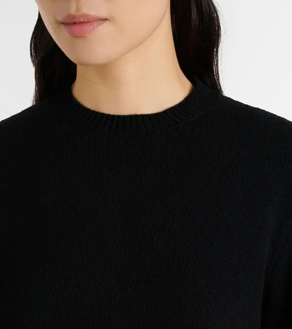 Valentino Garavani Virgin Wool Sweater With Ruffled Cuffs