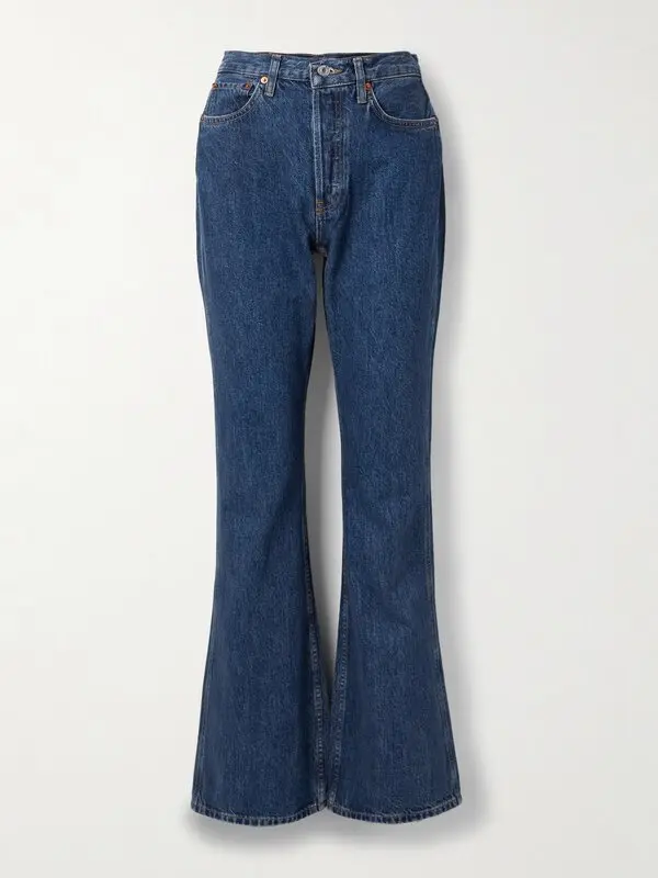 RE/DONE The Riding Jean High-rise Flared Jeans