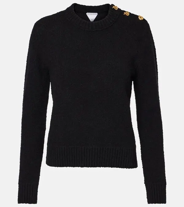 Bottega Veneta Knot Wool Sweater - Black