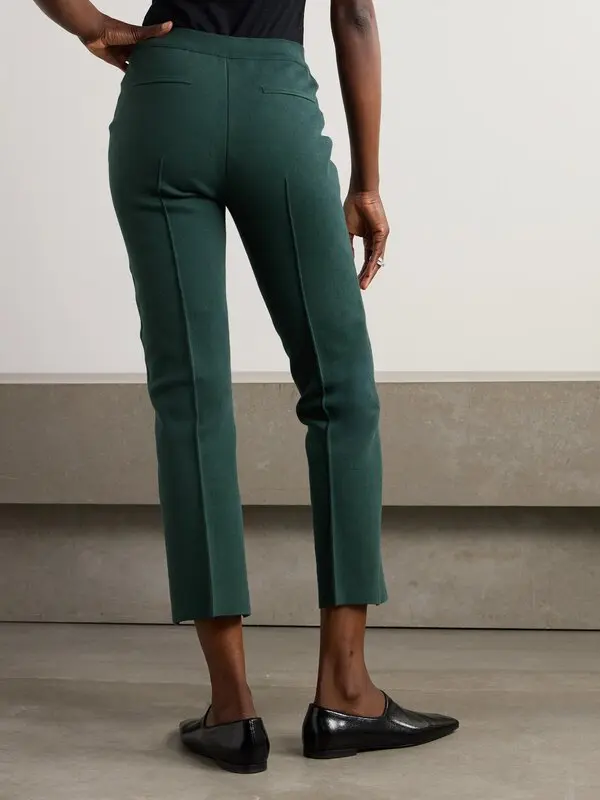 HIGH SPORT Cropped Slim-leg Pants