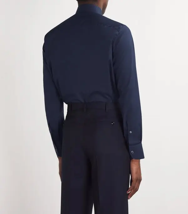 Brioni Cotton Shirt - Blue