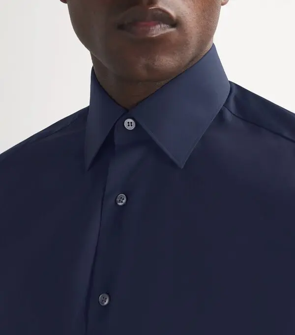 Brioni Cotton Shirt - Blue