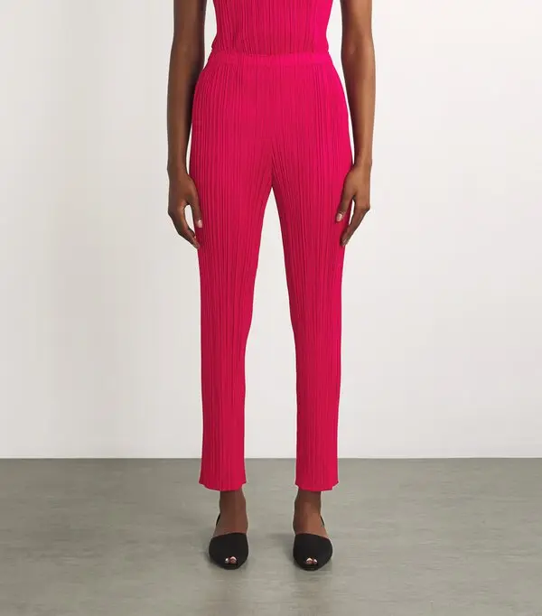 Issey Miyake Pleated Trousers - Pink