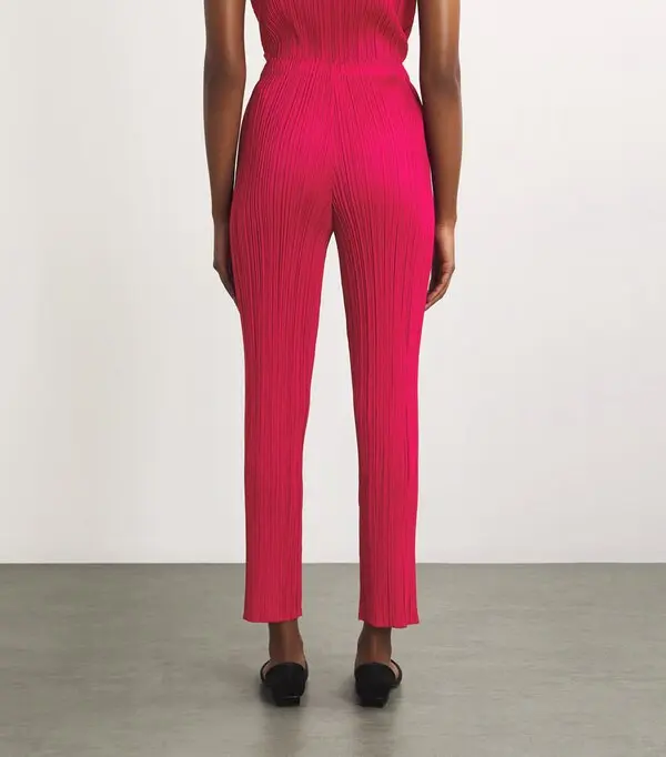 Issey Miyake Pleated Trousers - Pink