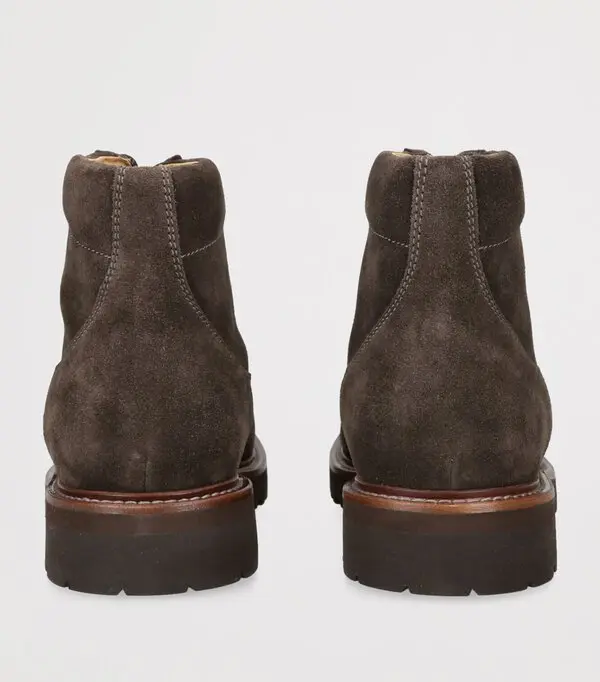 Brunello Cucinelli Suede Hiker Boots