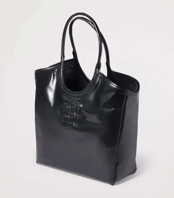 Miu Miu Leather Top Handle Bag