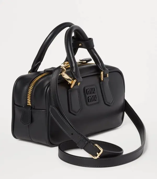 Miu Miu Arcadie Top Handle Bag - Black