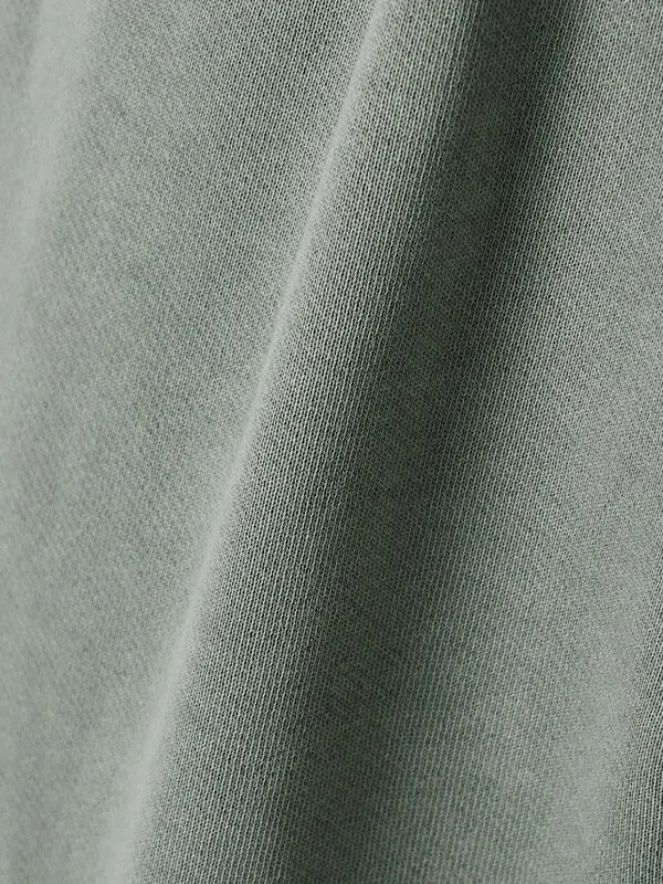 SLVRLAKE Cotton-jersey Wide-leg Track Pants - Green