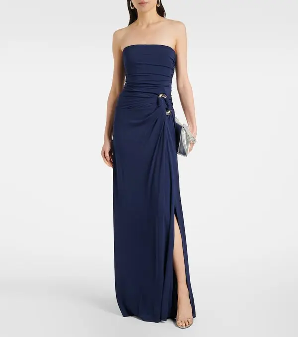 Simkhai Emma Draped Corset Gown