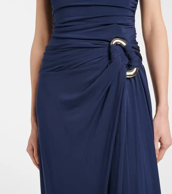 Simkhai Emma Draped Corset Gown