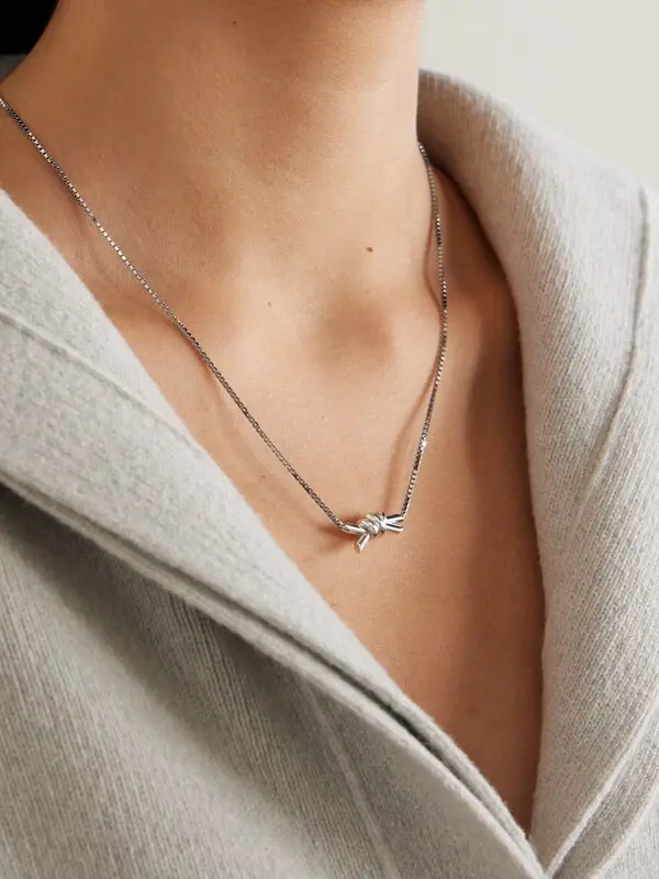 Bottega Veneta Knot Necklace