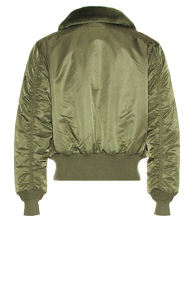 Alpha Industries B-15 Heritage Fit Flight Jacket - Sage