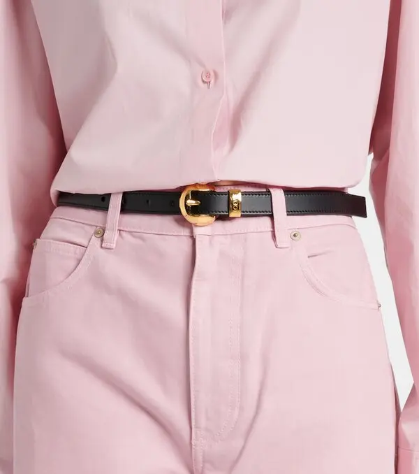 Loewe Pebble Leather Belt
