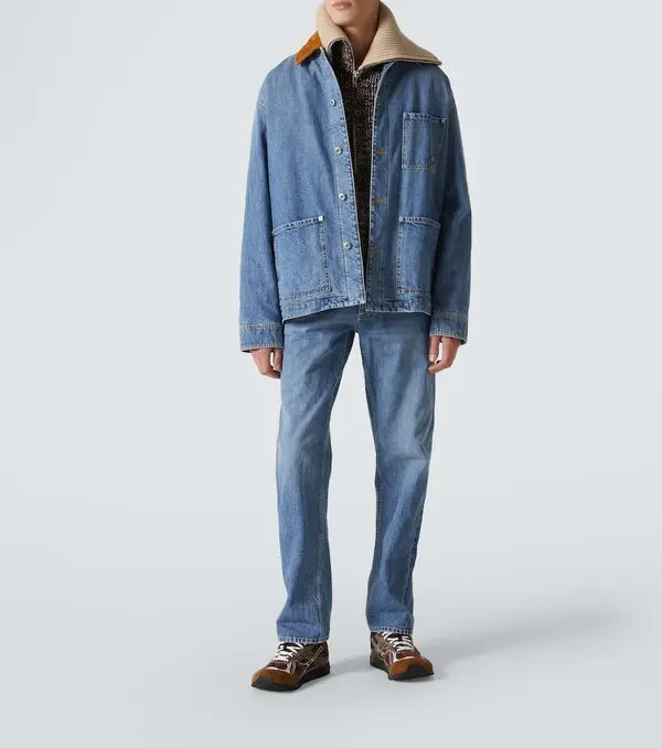 Bottega Veneta Mid-rise Straight Leg Jeans