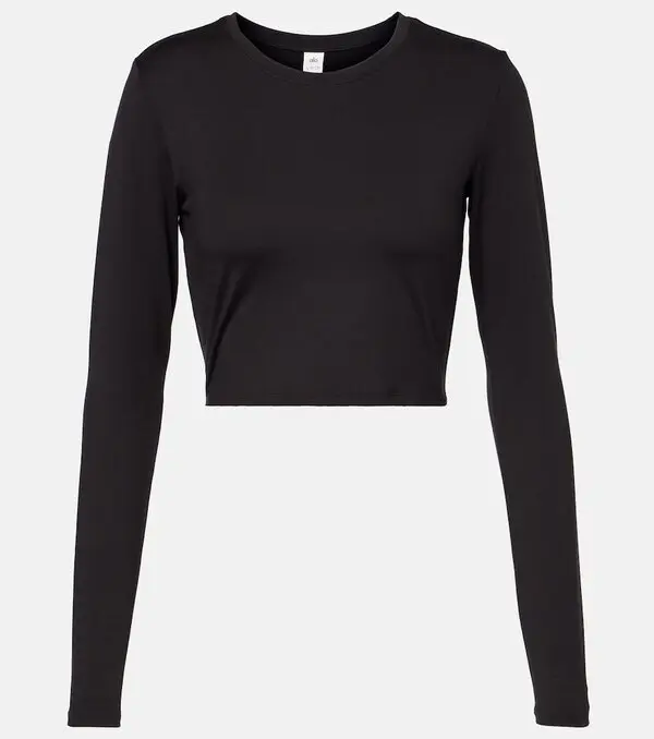 Alo Yoga Alosoft Cropped Technical Top